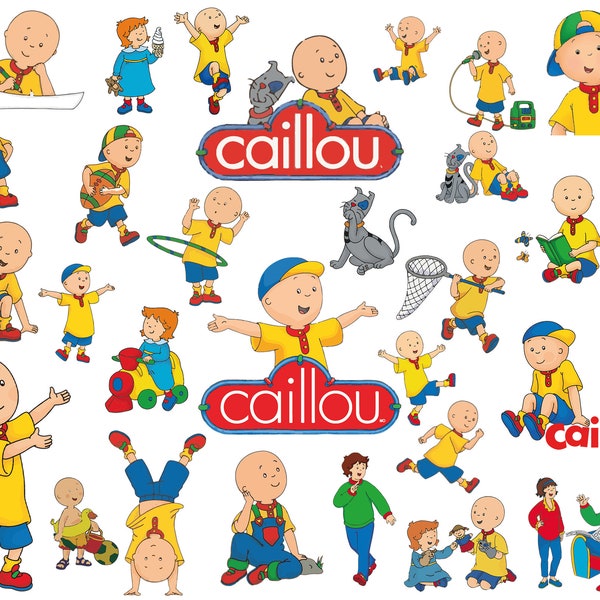 Caillou - Etsy