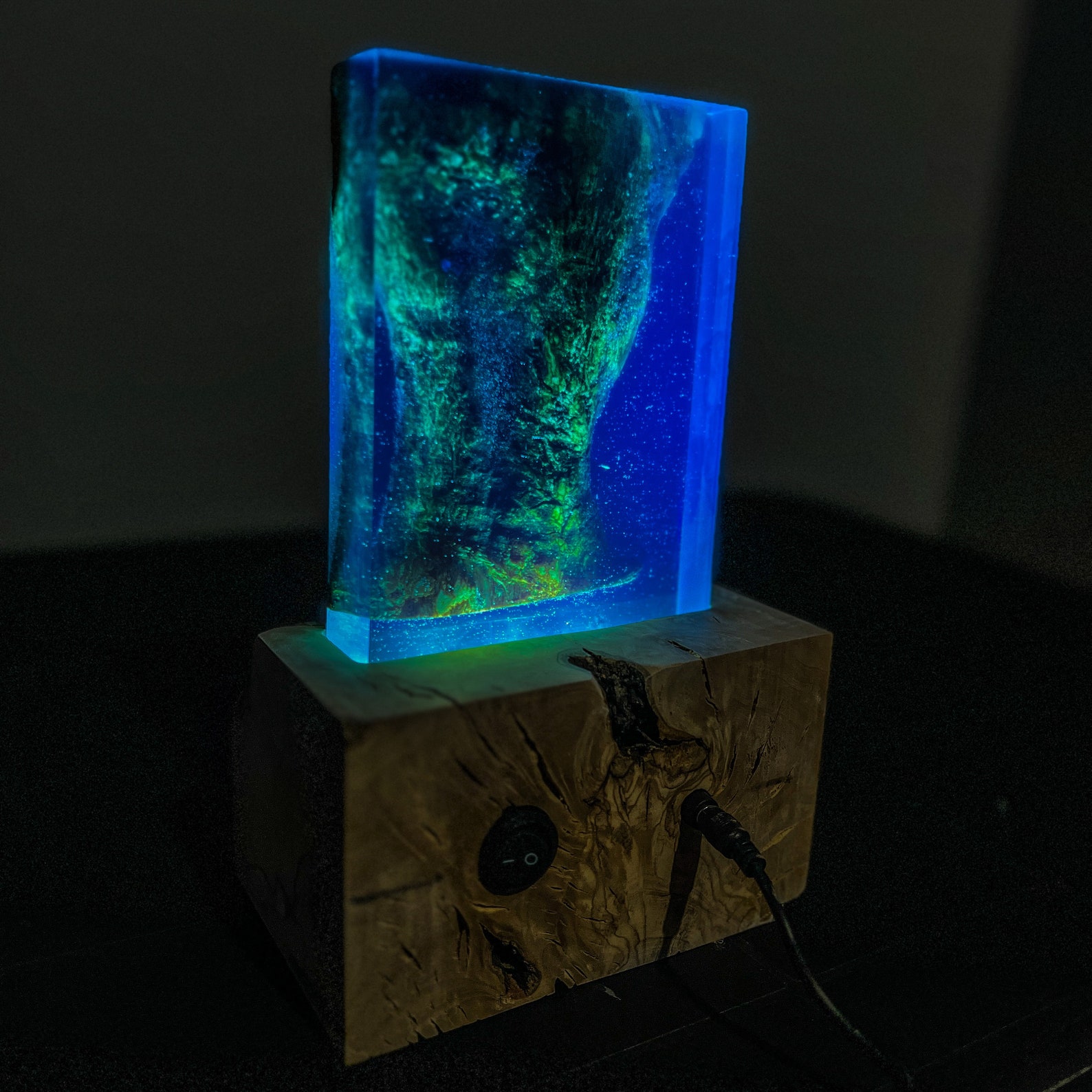 Personalized Epoxy Night Light, Custom Night Light, Resin Night Light ...