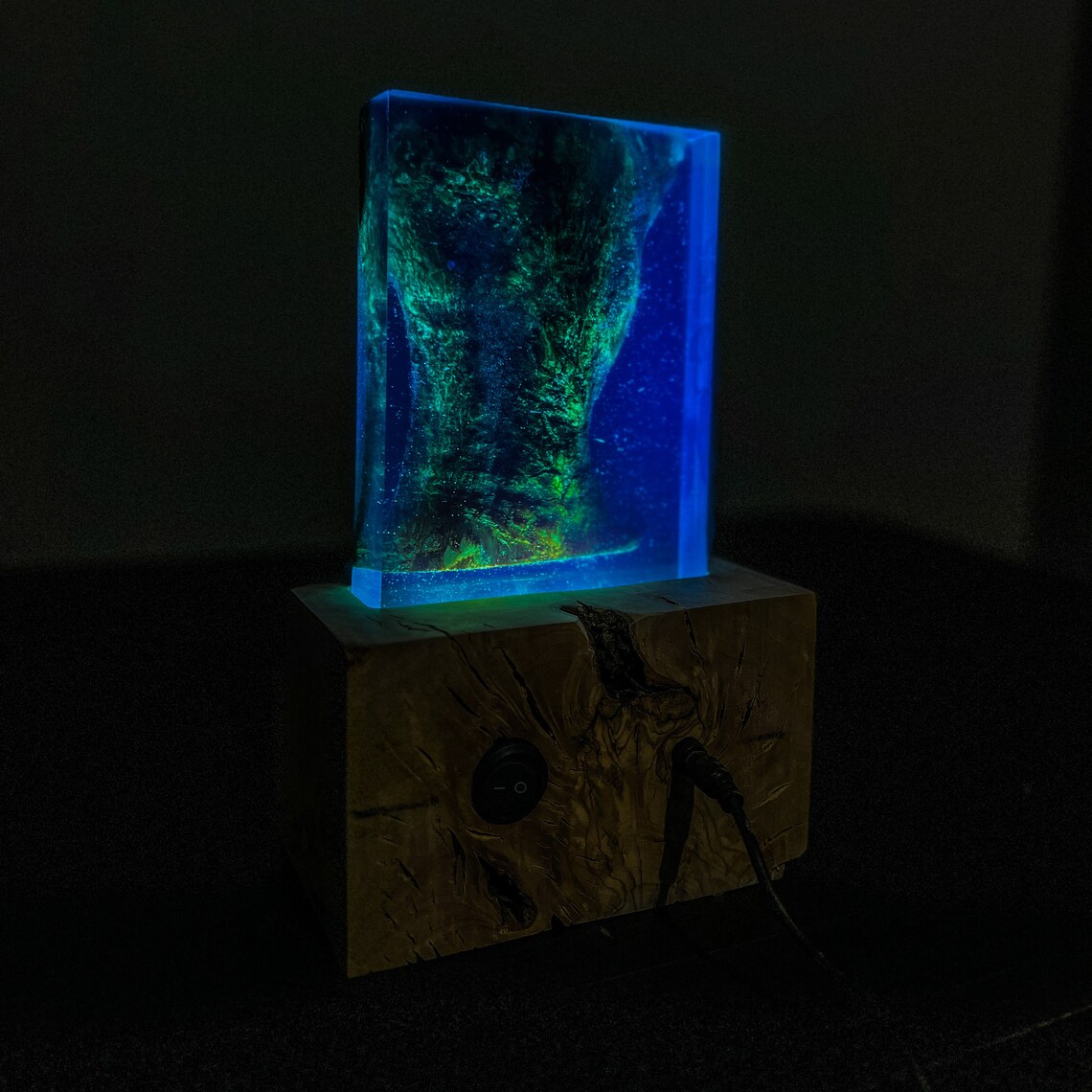 Personalized Epoxy Night Light, Custom Night Light, Resin Night Light ...