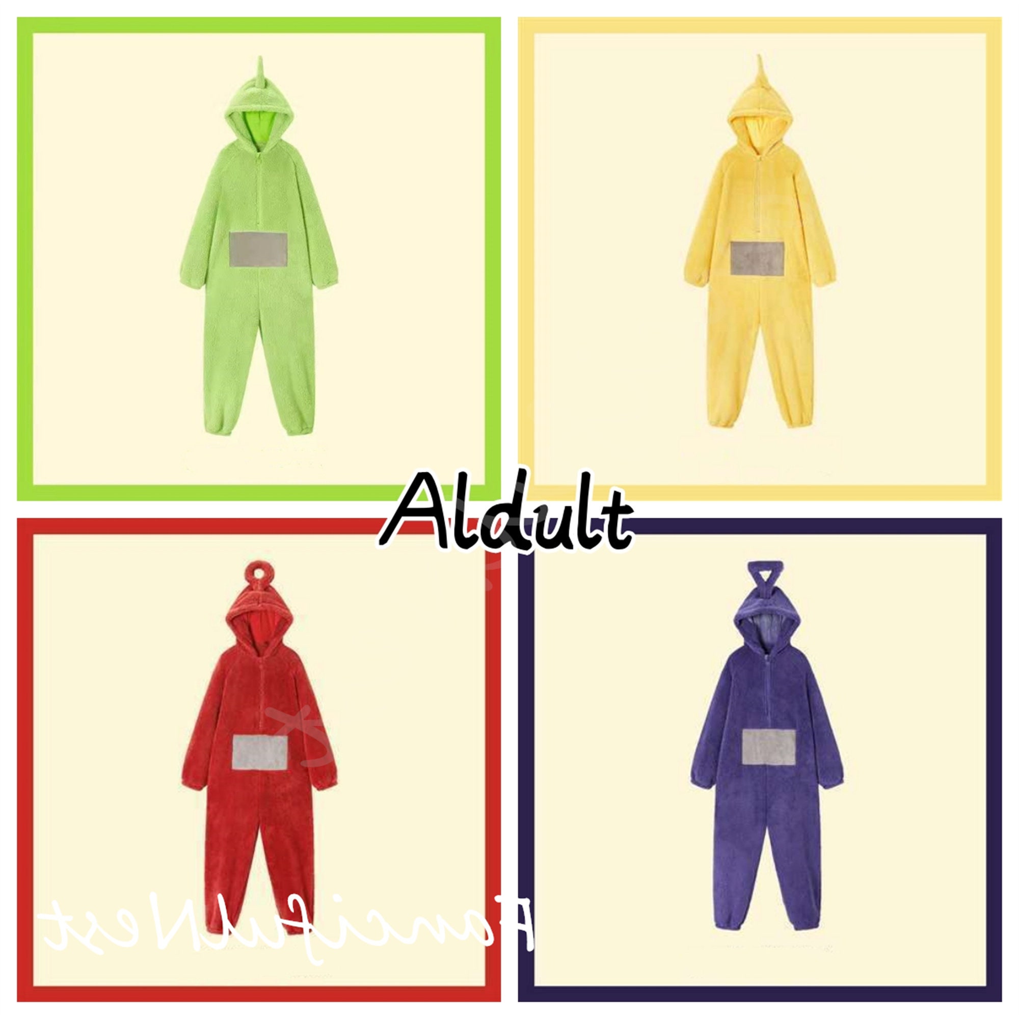 Unisex Teletubbies Costumes Teletubbies Doll Dixie Onesies - Etsy