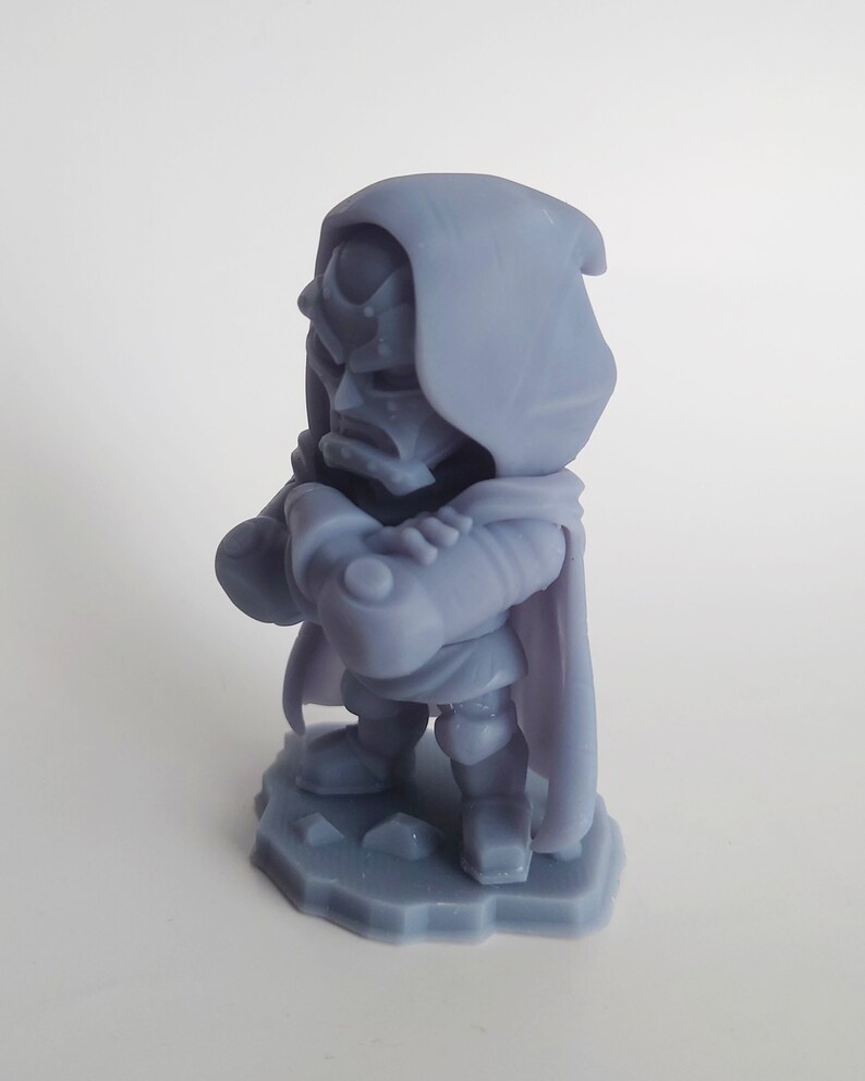 Dr Doom Chibi Style Statue 3D Printed - Etsy UK