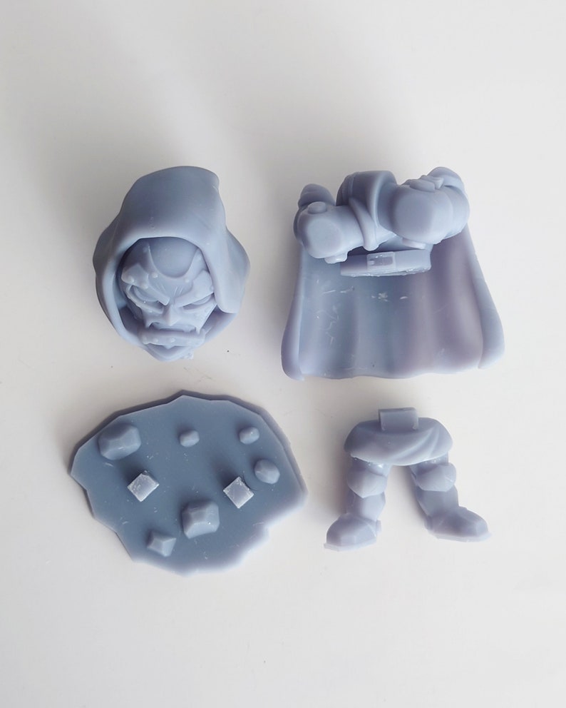 Dr Doom Chibi Style Statue 3D Printed - Etsy UK