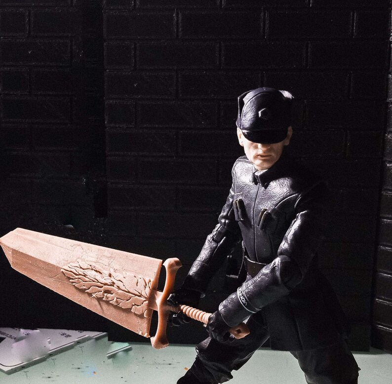 Premium 1:12 Scale Action Figure Sword Set 7 Custom Accessories for ...