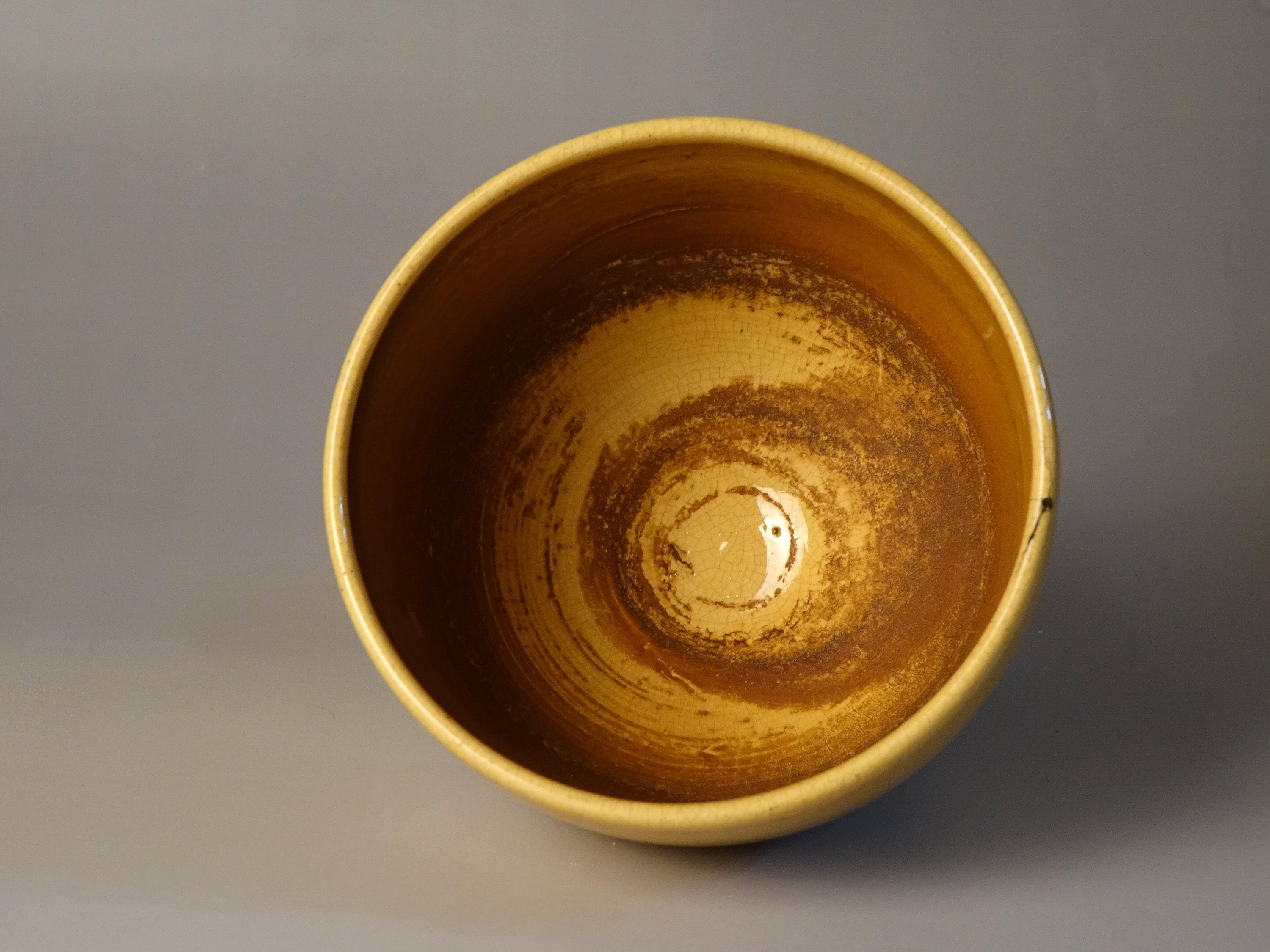 Edo Period Fushina Ware Tamagode Chawan Decorated With With Buddhist ...