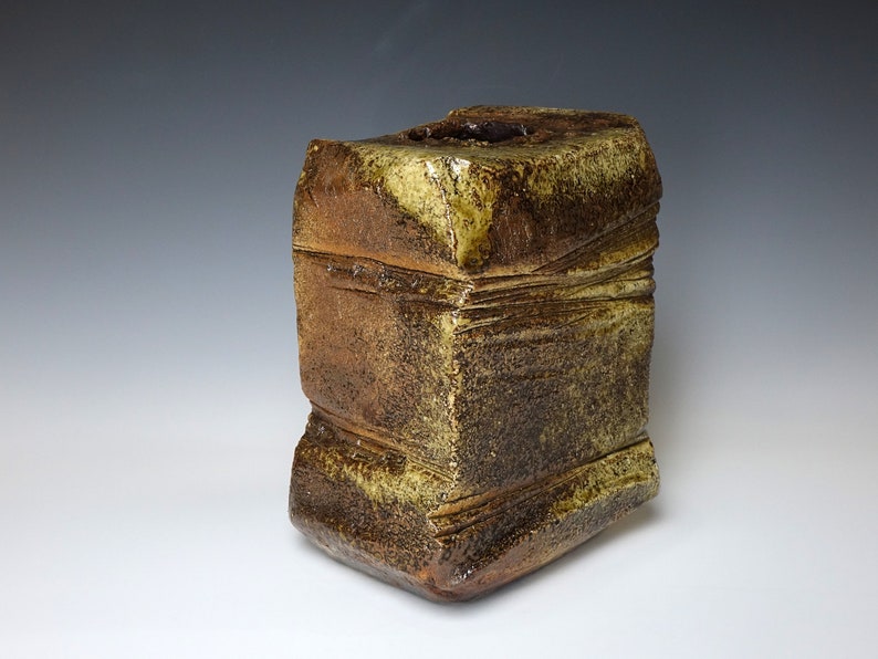 Kato Shigetaka (1927-2013) Yellow Ki-seto Vase - Japanese Studio ...