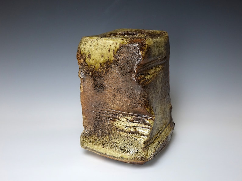 Kato Shigetaka (1927-2013) Yellow Ki-seto Vase - Japanese Studio ...