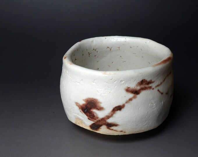 Tadao Kumagai Shino Tea Bowl (kato Tokuro's Glaze Master) - Etsy