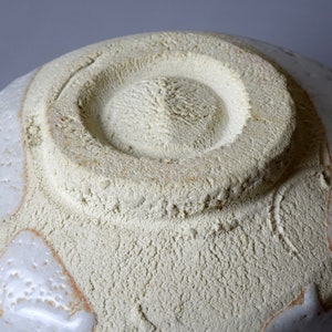 Wakao Toshisada (b. 1933) Shino Ware Chawan for Japanese Tea Ceremony ...