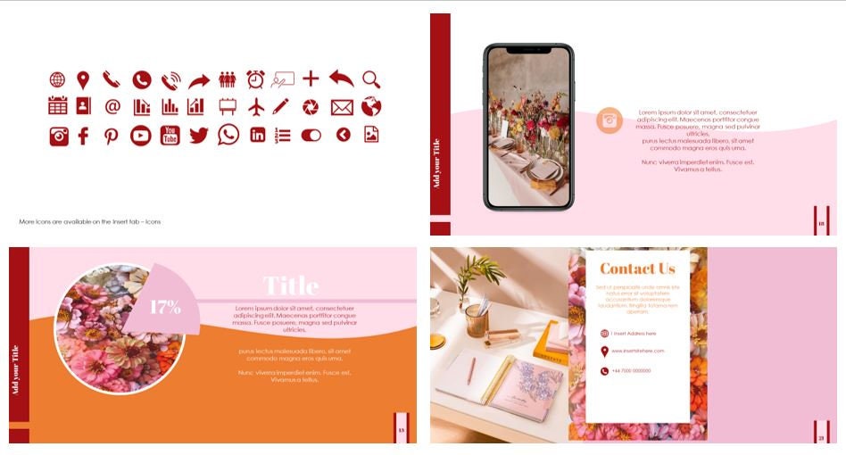 Minimal Modern Digital Powerpoint Template - Professional Business ...