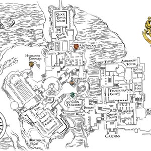 Hogwarts Map - Digital Download - Etsy