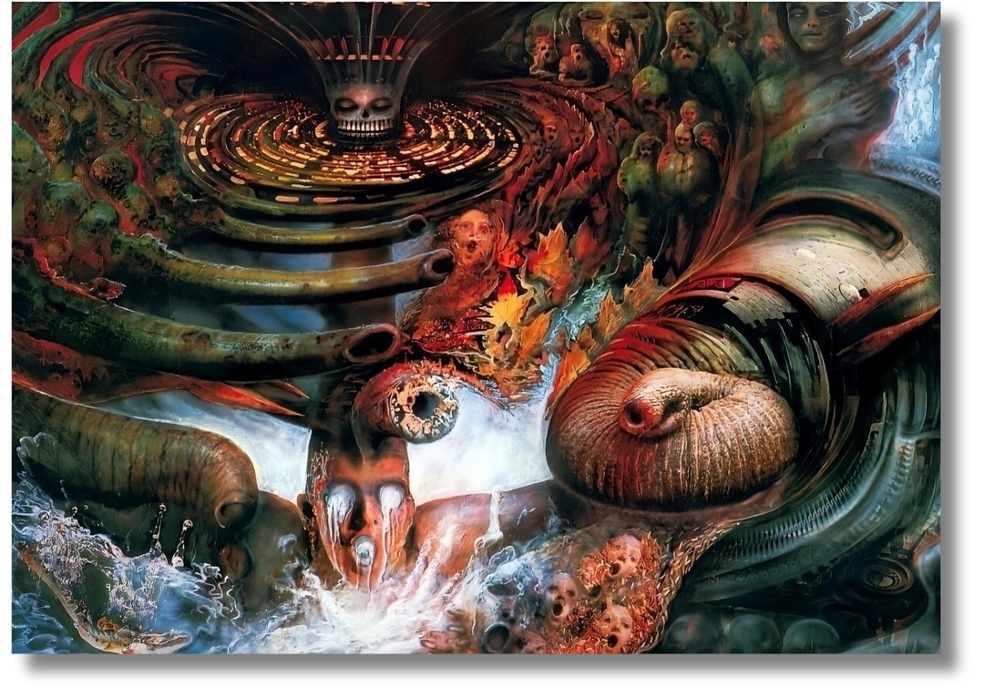Surreal Art Canvast,surrealist Canvas Wall Art Design,poster Print ...