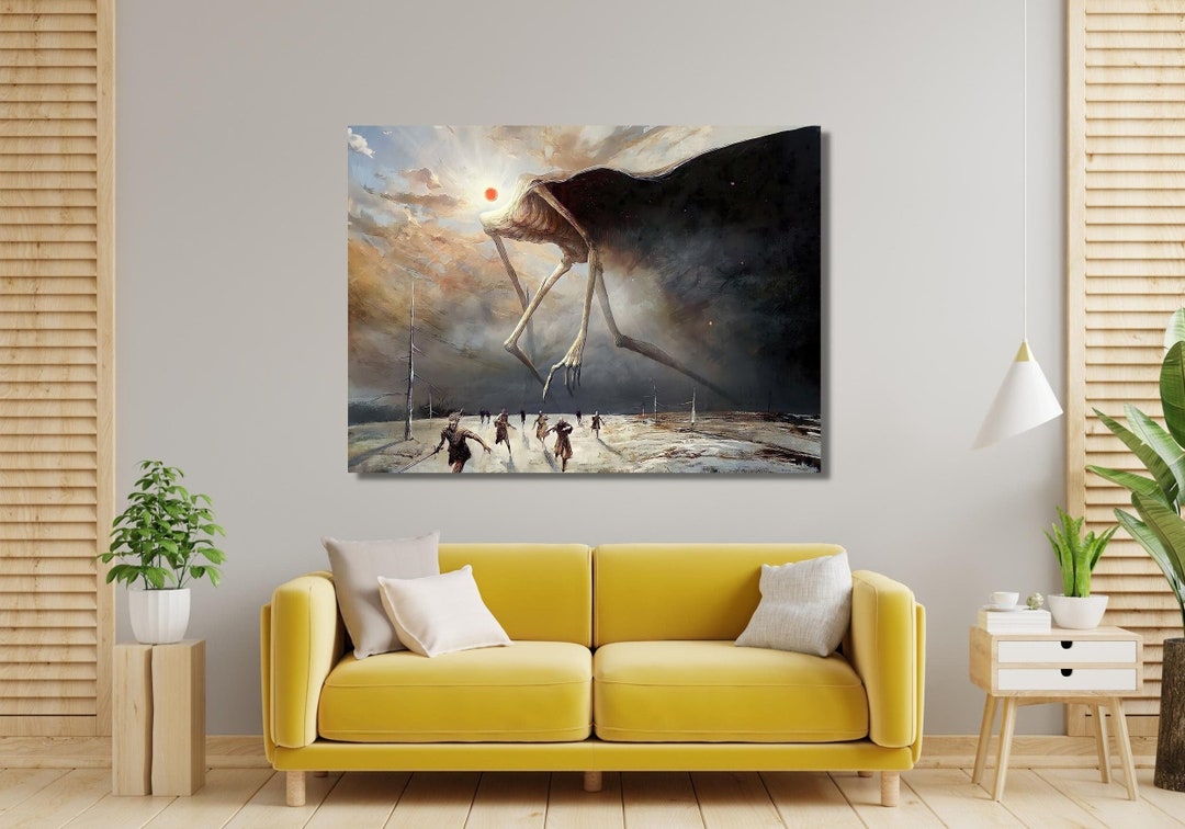 Vladimir Kush Surrealist Artist Canvas Wall Art, Art Print,poster ...