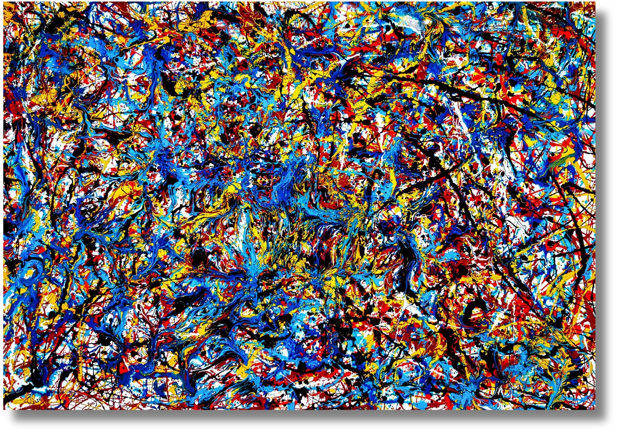 Portrait of Pollock Print,jackson Pollock Portrait,jackson Pollock ...