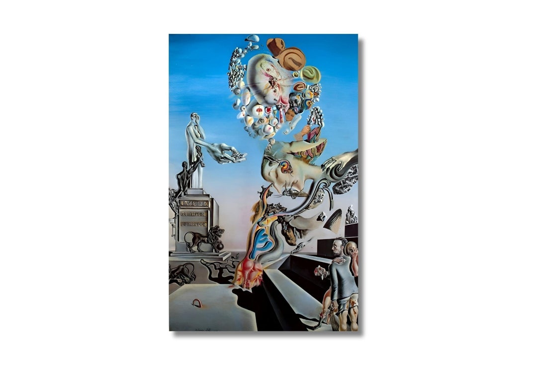 Lugubrious Game 1929 by Salvador Dalí Canvas Wall Art Print Salvador ...