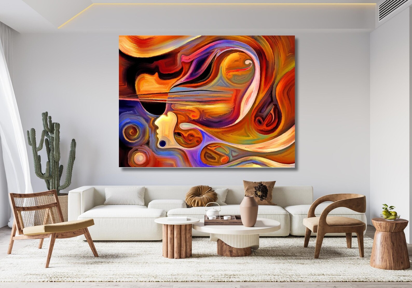 Abstract Art Canvas,modern Abstract Painting,contemporary Art Decor ...