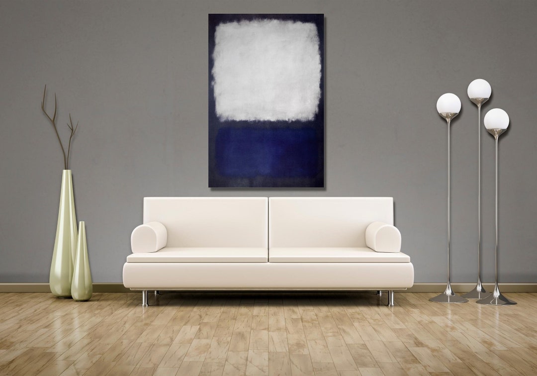 Mark Rothko Blue and Grey 1962 Canvas Reproduction, Rothko Reproduction ...
