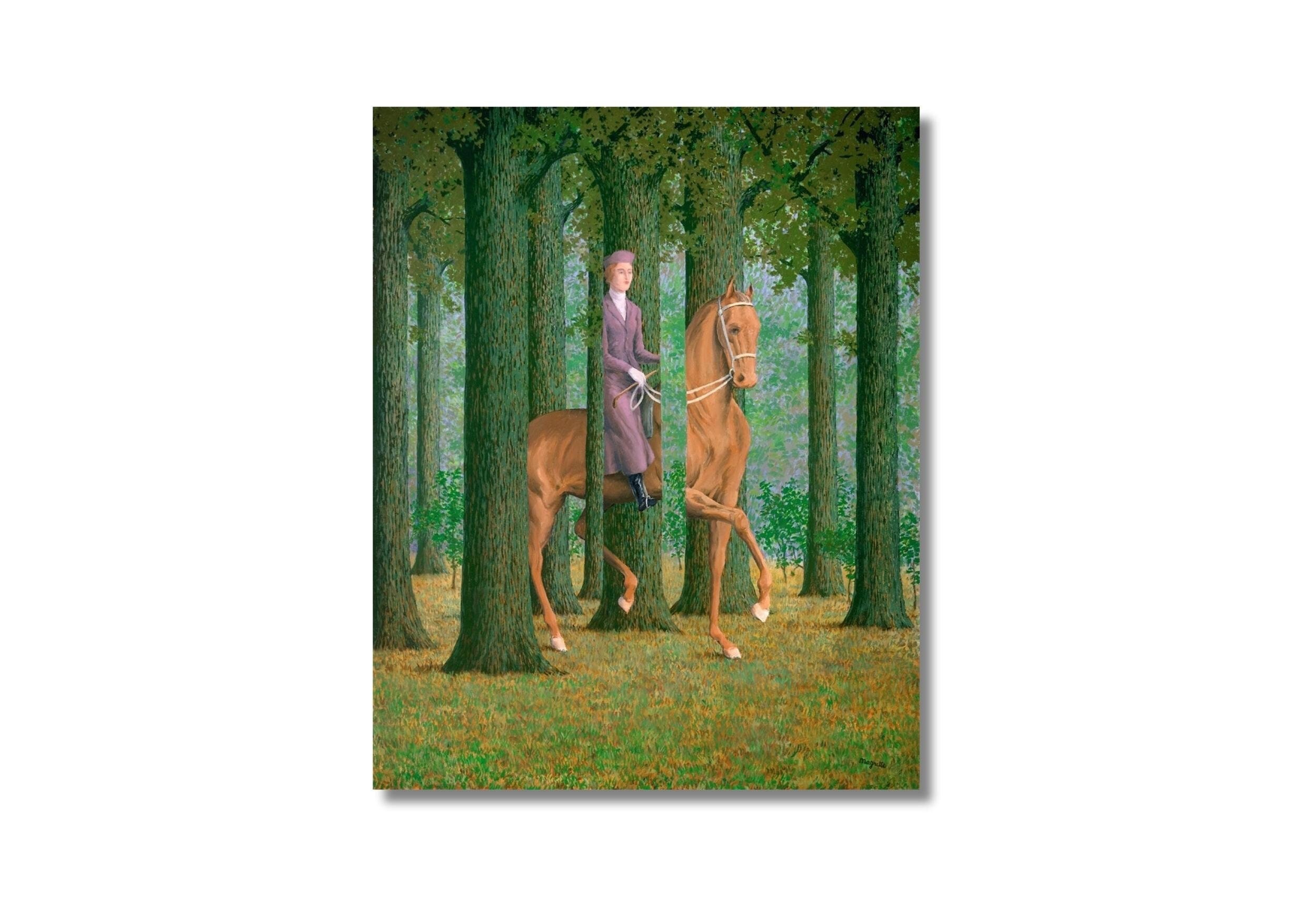 Rene Magritte the Blank Signature, the Blank Signature Printed, Rene ...