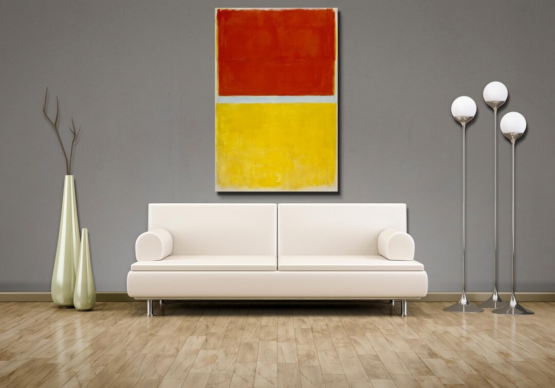 Mark Rothko Untitled, 1952, Rothko Art Poster Reproduction, Rothko ...