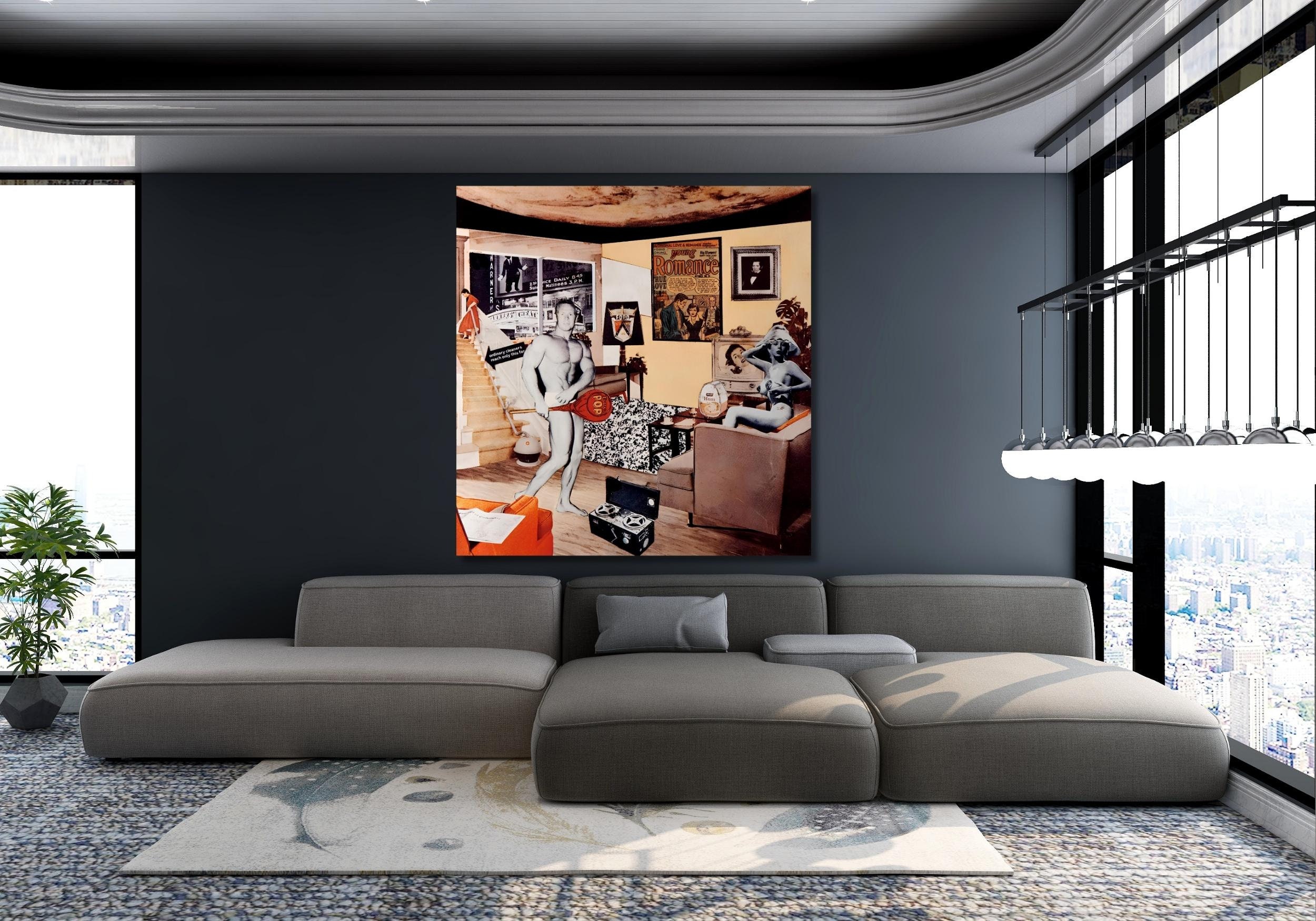 Richard Hamilton Art Print,mid-century Modern Decor,contemporary Art ...