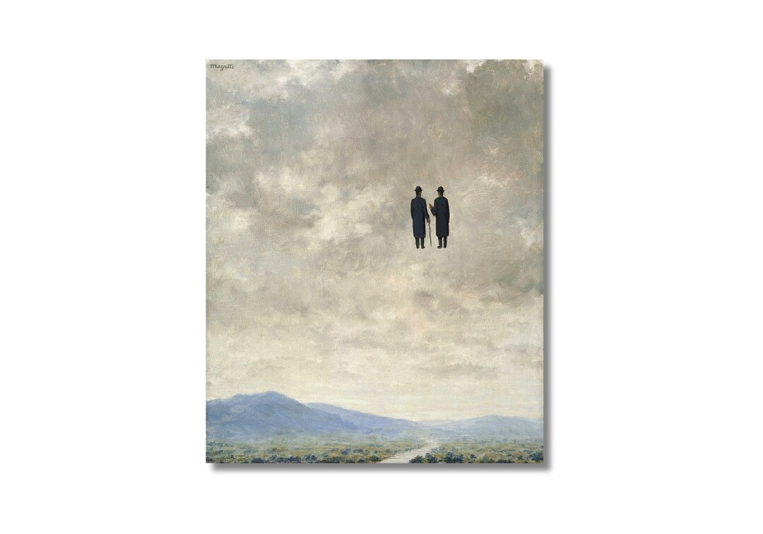 Rene Magritte Canvas Print , Rene Magritte Roll Print, Home Decor, L ...