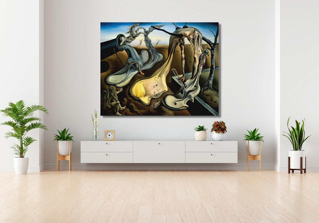 Salvador Dali, the Spider of the Evening Canvas Wall Art, Surrealism ...