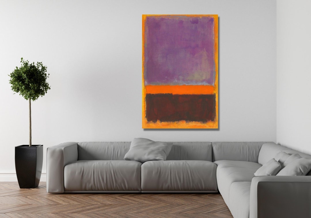 Mark Rothko Untitled 1952 Canvas/poster Art Reproduction, Rothko ...