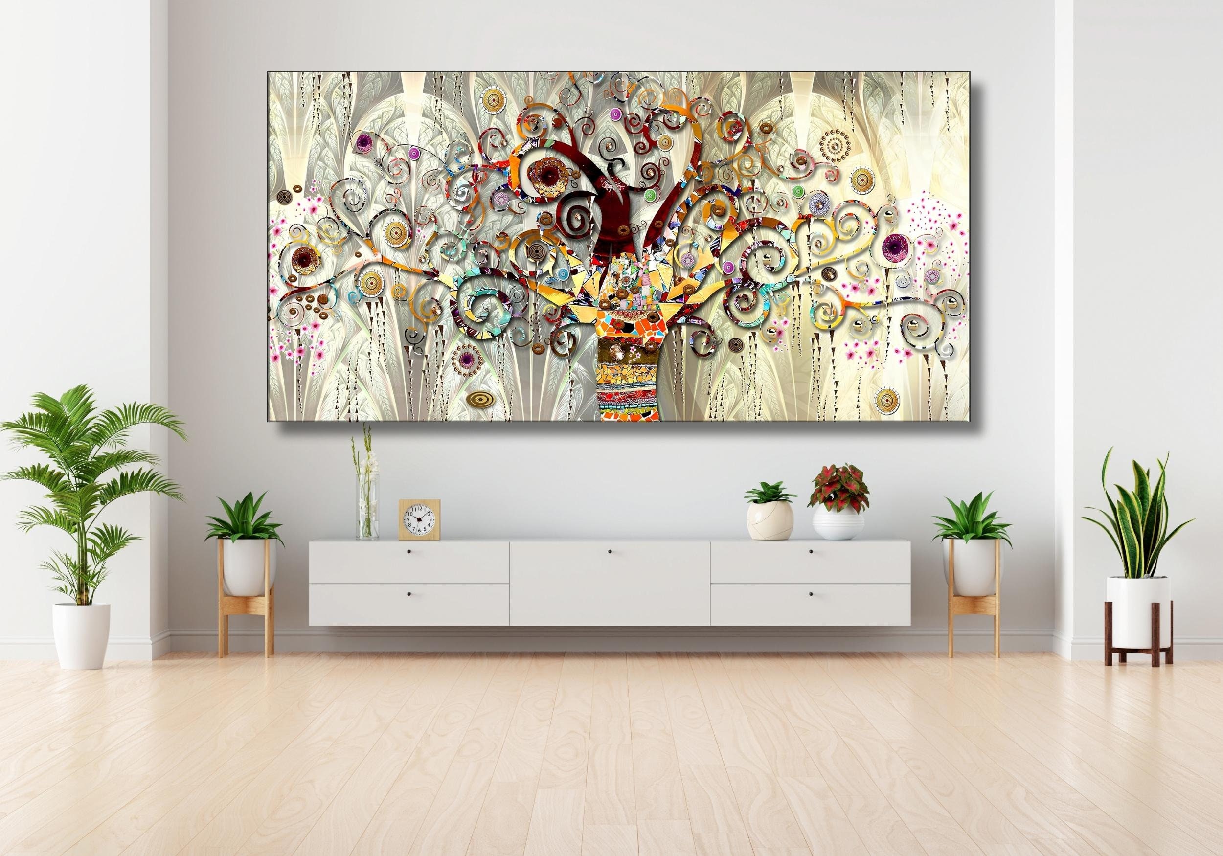 Klimt Tree of Life,stoclet Frieze Canvas,famous Austrian Artist Print ...