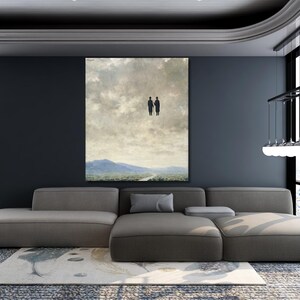 Rene Magritte Canvas Print , Rene Magritte Roll Print, Home Decor, L ...