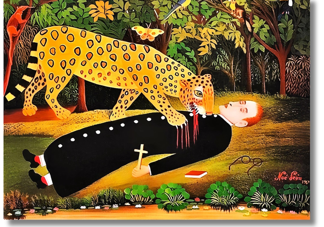 The Dream of the Father by Noé León Canvas Wall Art, Noé León Art ...
