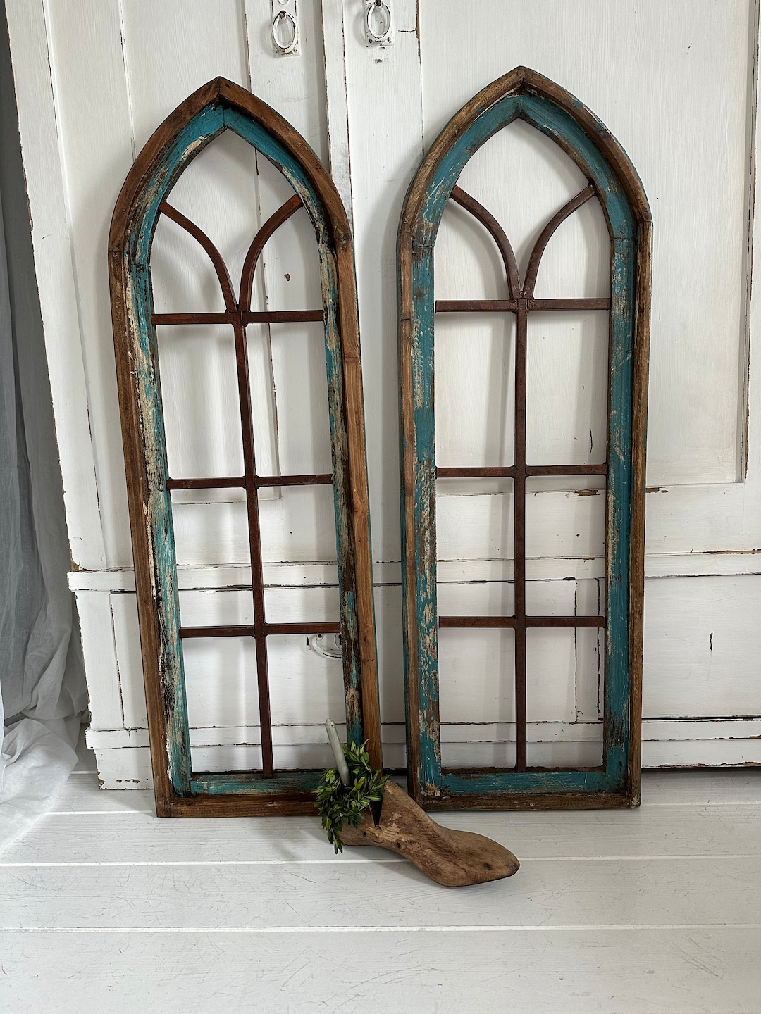 Oud, antiek, houten raam, decoratief raam, vintage - Etsy Nederland