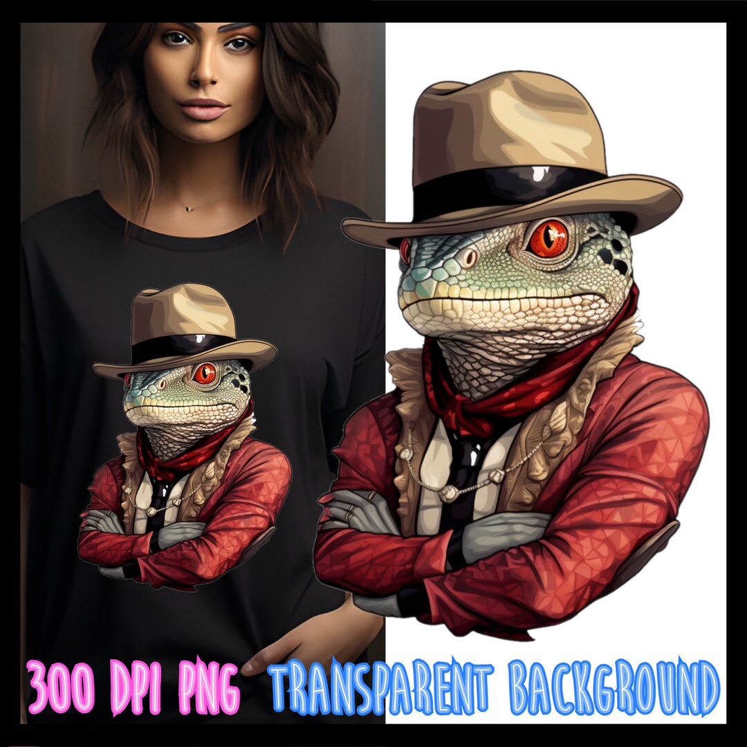 Lizard Design Colorful Png for Shirts and Sublimation Designs - Etsy