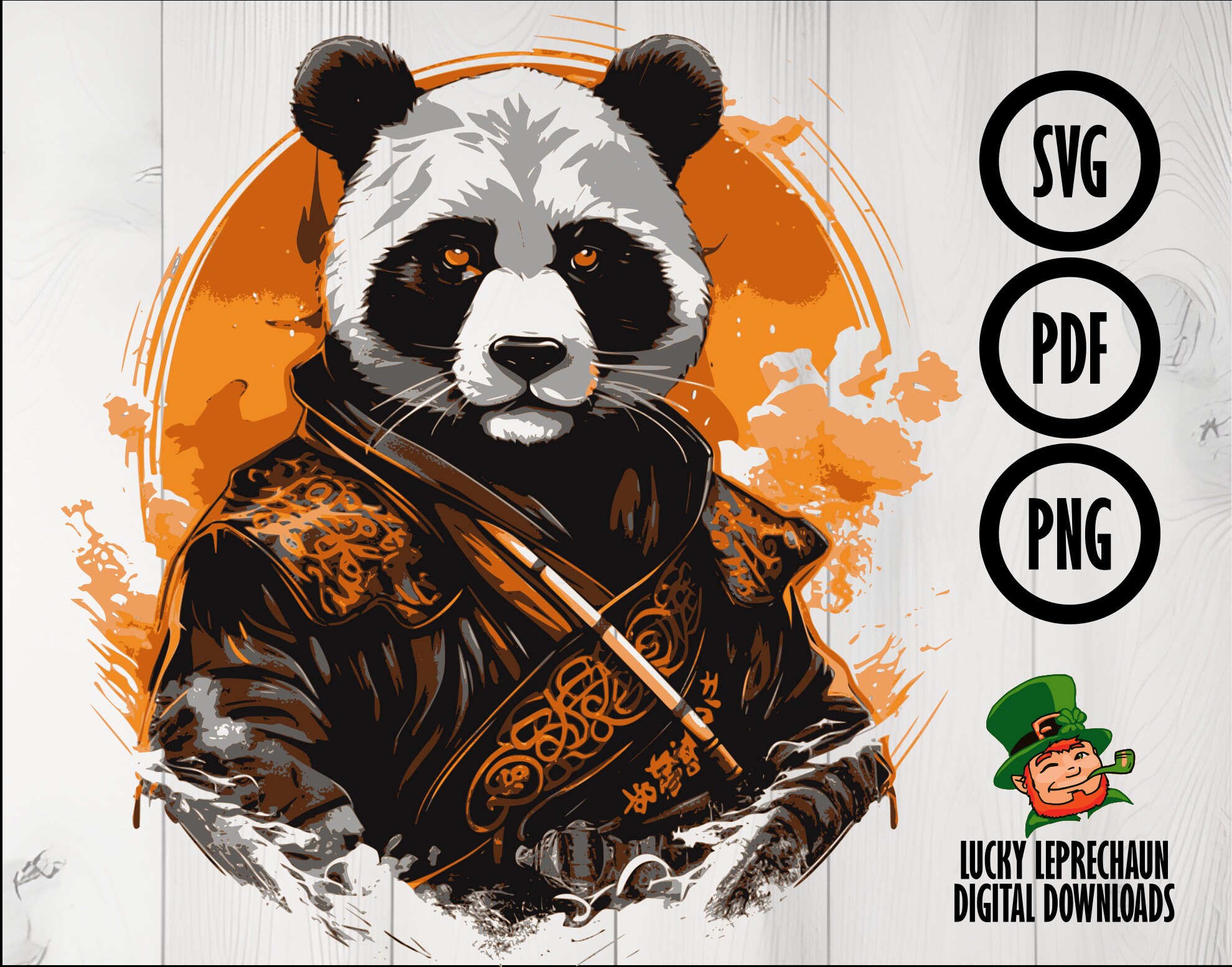 Panda,kung Fu,svg,png,pdf,cricut File,digital Download, - Etsy