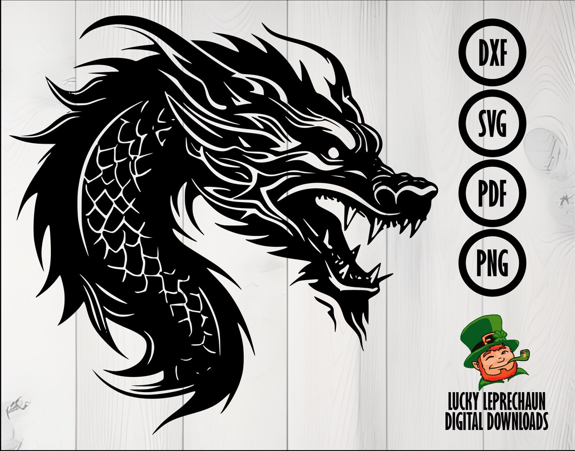Chinese Dragon,svg,png,pdf,cricut File,digital Download, - Etsy