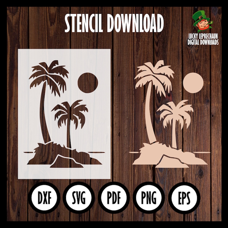 Plantilla de isla, SVG, PNG, EPS, Dxf, Pdf, archivo cricut, descarga ...