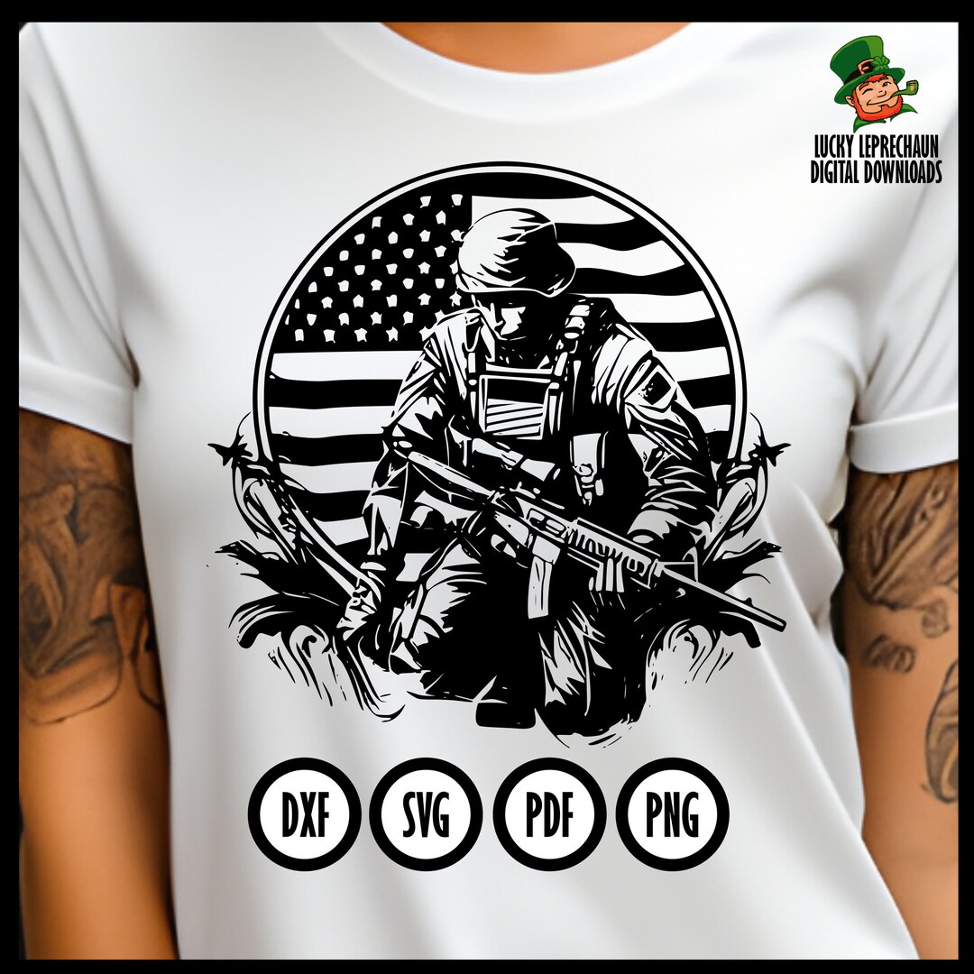 Soldier Svg, Soldiers Silhouette, Soldier Cut File, Soldier Svg Bundle ...