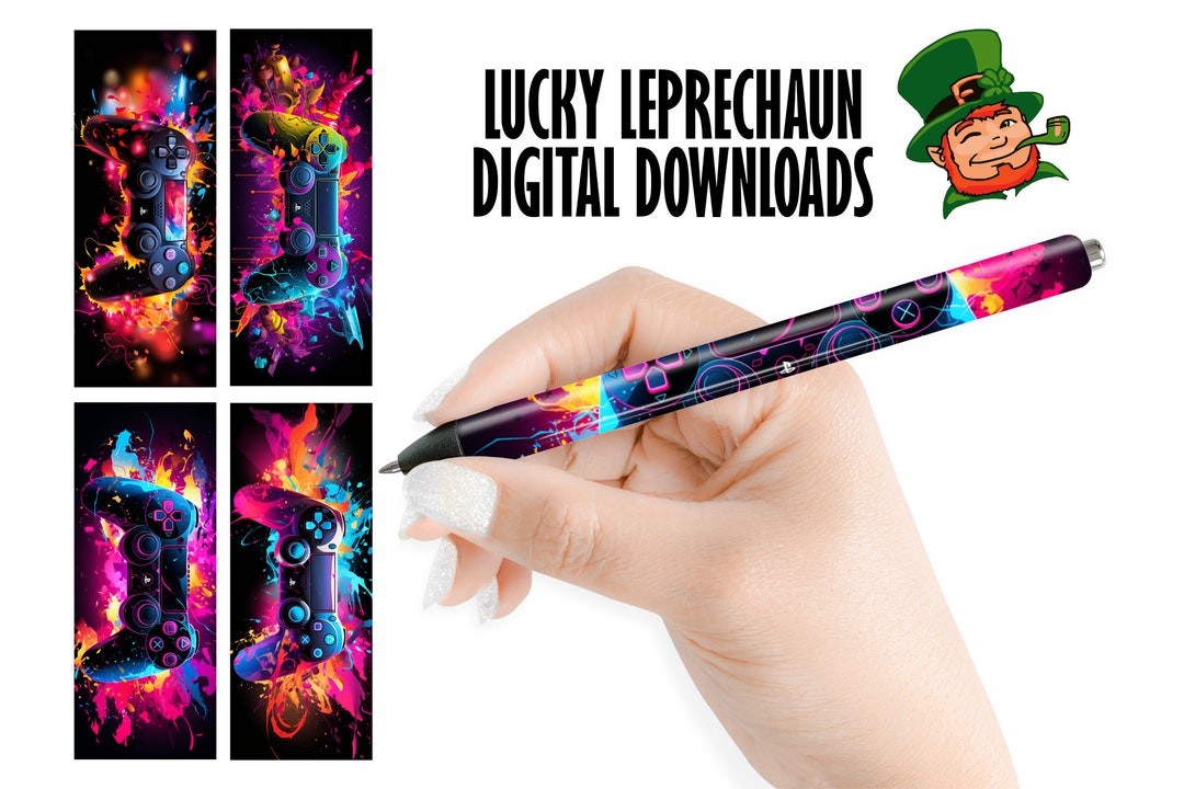 Playstation, Pen Sublimation Template - Sublimation Designs Pen ...