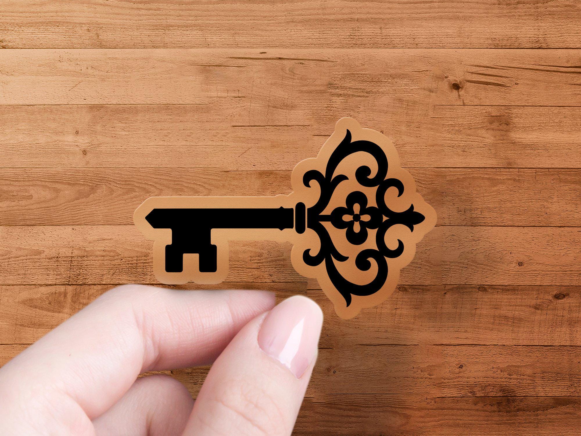 Vintage Key SVG - Key Silhouette Clipart Cut File, Instant Download ...