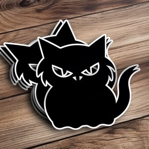 Mad Cat SVG PNG Eps, Commercial Use Clipart Vector Graphics for Wall ...