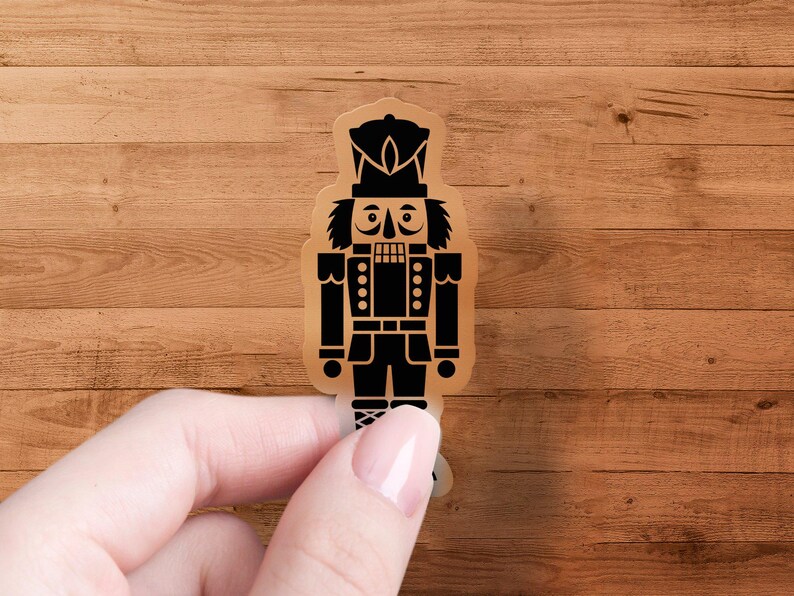 Nutcracker Soldier SVG - Christmas Nut Cracker Man Silhouette Clipart ...