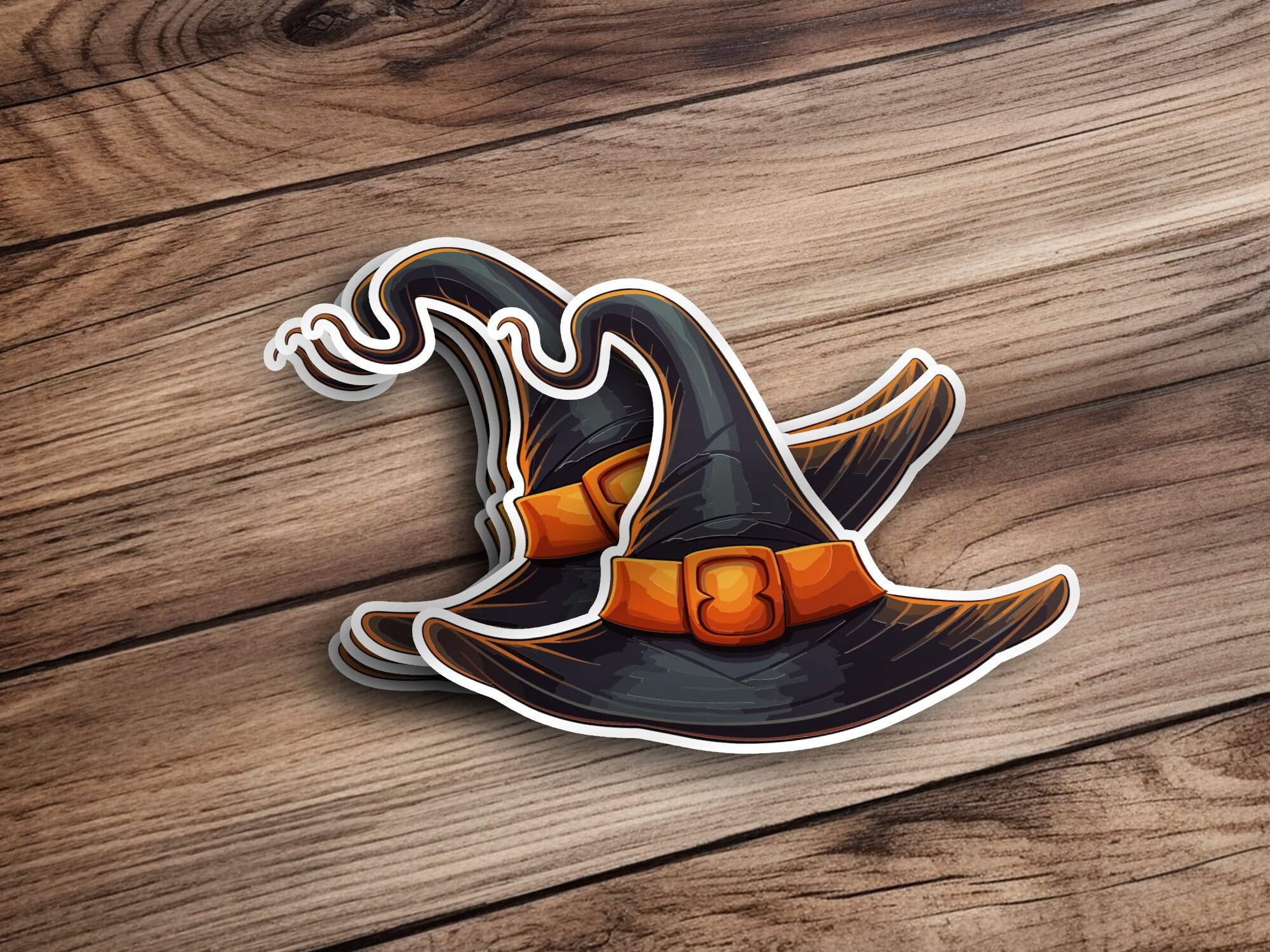 Cartoon Halloween Witch Hat SVG PNG Eps, Commercial Use Clipart Vector ...