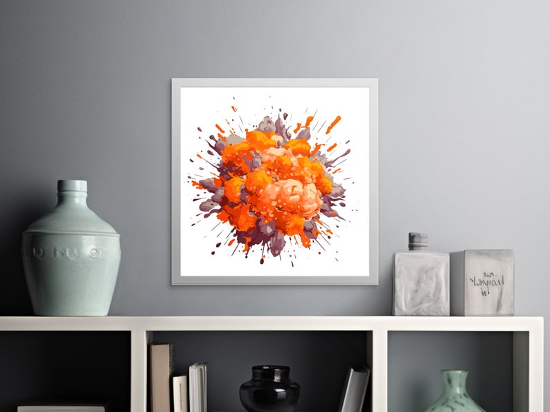 Cartoon TNT Explosion SVG PNG Eps, Commercial Use Clipart Vector ...