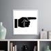 Pointing Hand SVG - Pointer Finger Hand Gesture Sign Silhouette Clipart ...