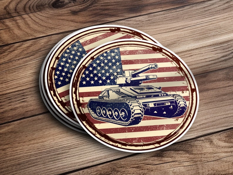 American Flag Tank SVG PNG Eps, Commercial Use Clipart Vector Graphics ...
