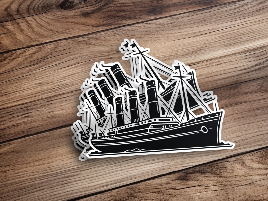 Ship SVG PNG Eps, Commercial Use Clipart Vector Graphics for Wall Art ...