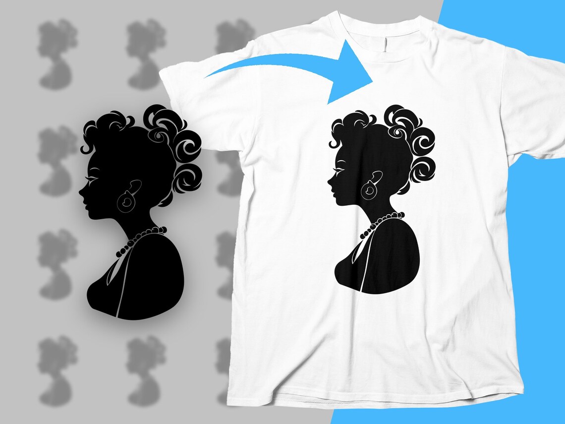 Vintage Women SVG PNG Eps Commercial Use Clipart Vector - Etsy