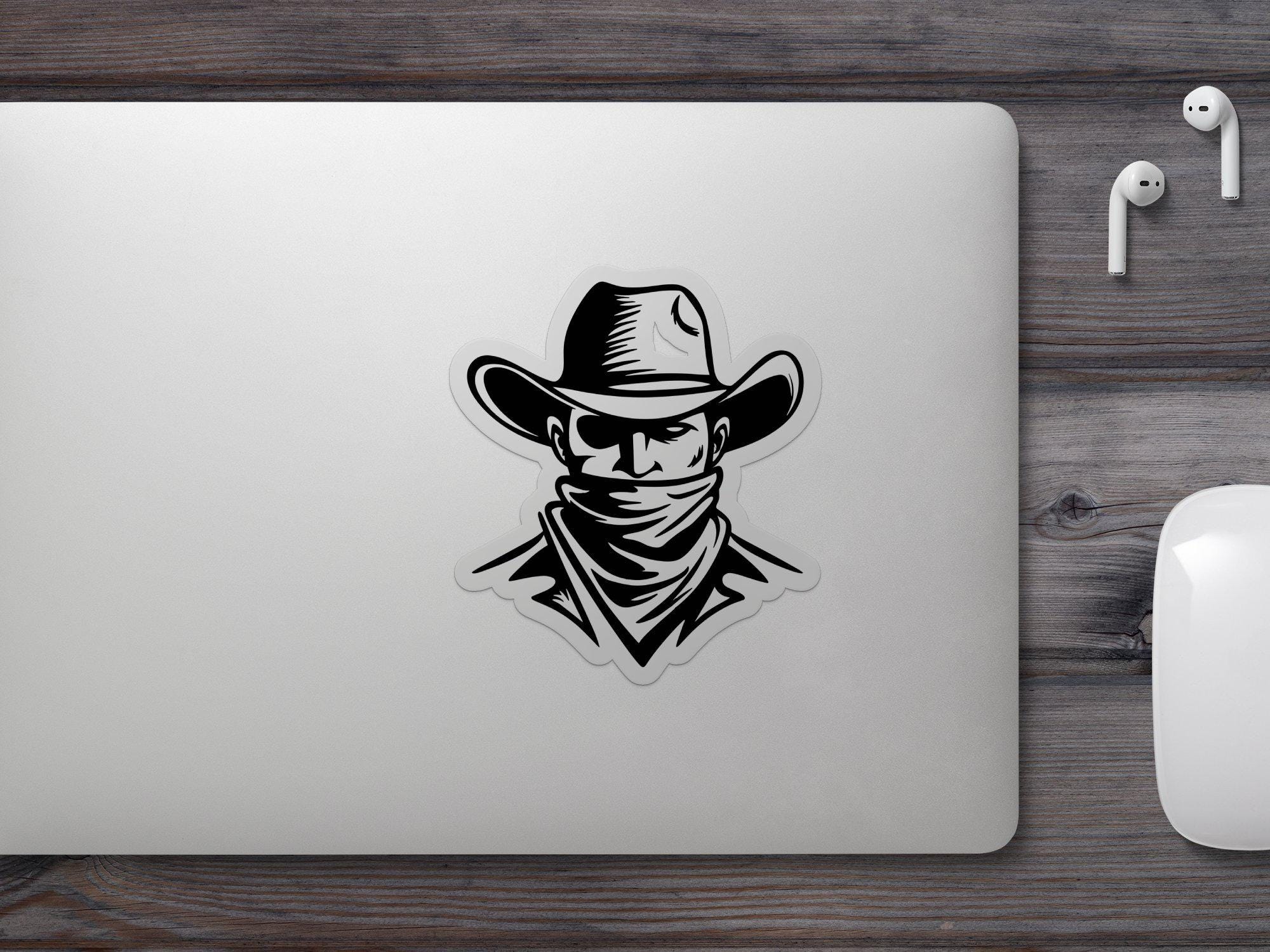 Cowboy SVG - Cattleman Rancher Wild West Gunslinger Outlaw Silhouette ...