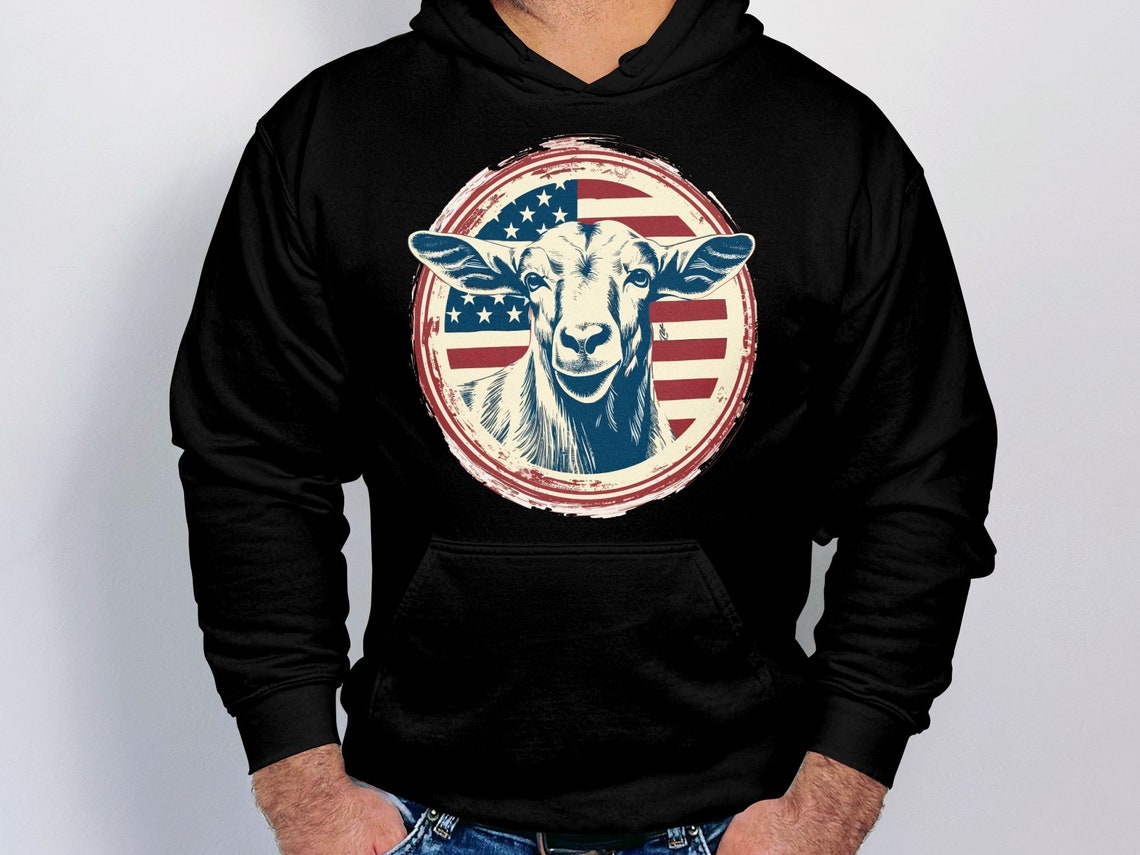 American Flag Goat SVG PNG Eps, Commercial Use Clipart Vector Graphics ...
