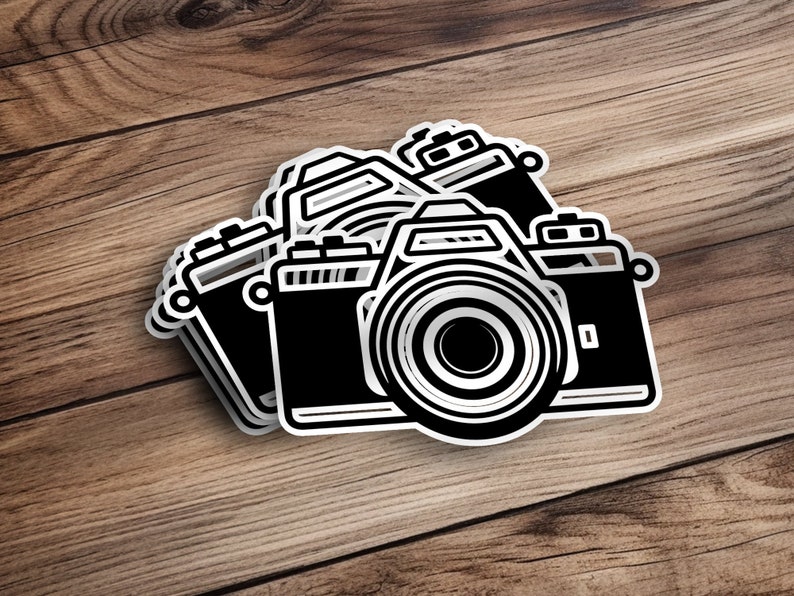 Camera SVG PNG Eps, Commercial Use Clipart Vector Graphics for Wall Art ...