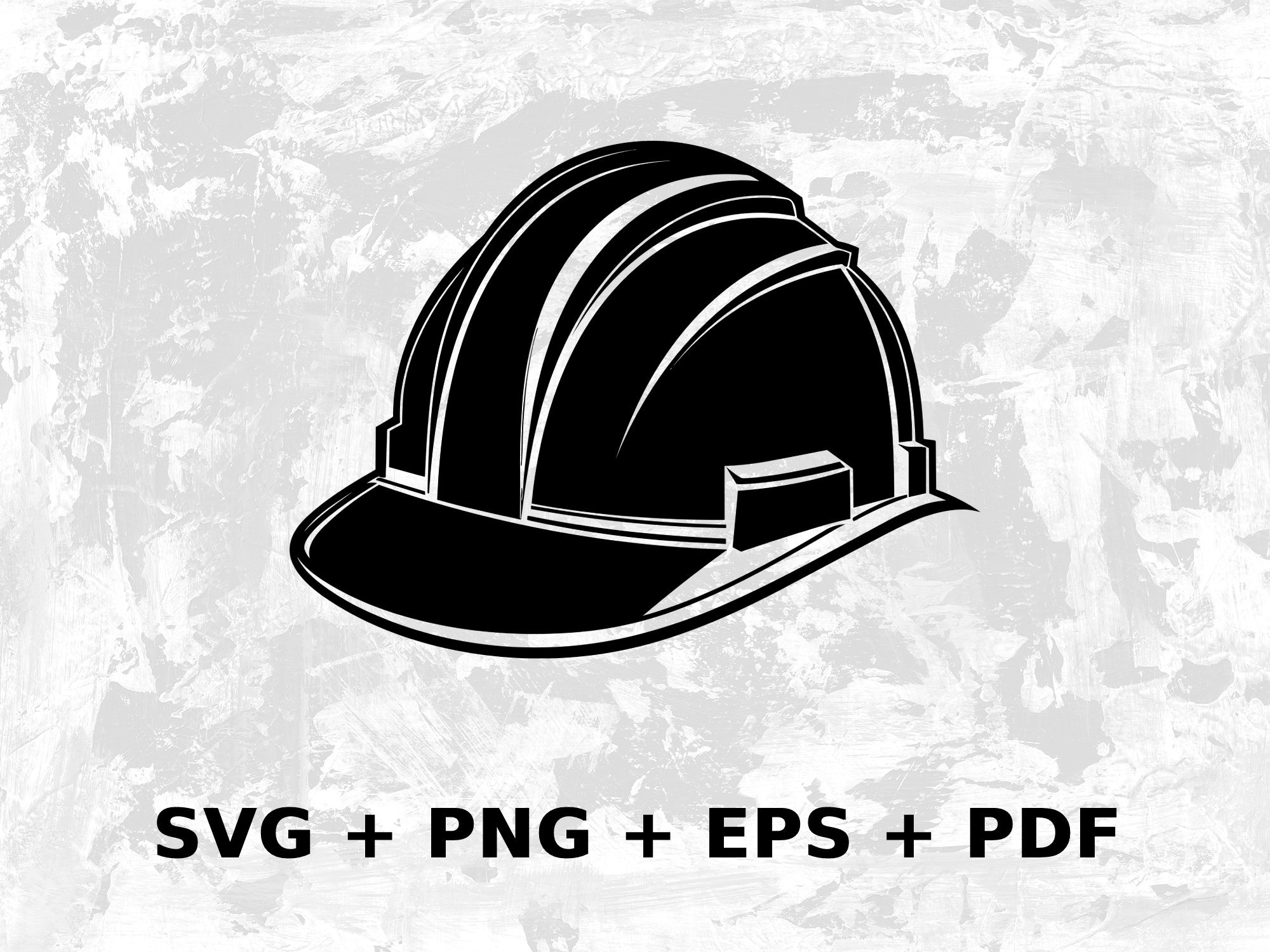 Hard Hat SVG PNG Eps, Commercial Use Clipart Vector Graphics for Wall ...