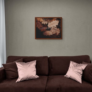 PRINTABLE Inspirational Saying Withered Autumn Leaves Fall Foliage ...